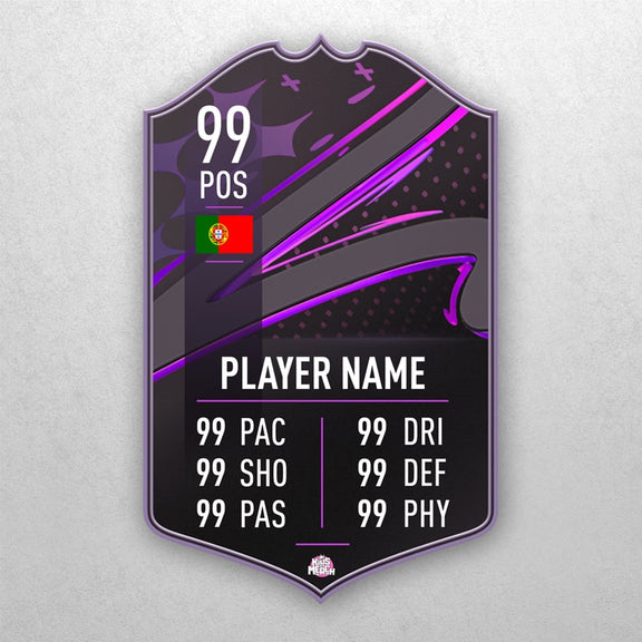 Personalised FC24 Dynamic Football Card – Kids Merch