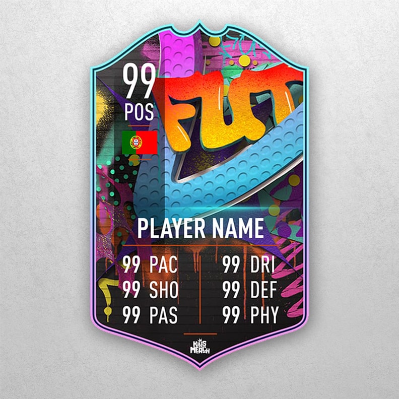 Personalised Football Cards – Kids Merch