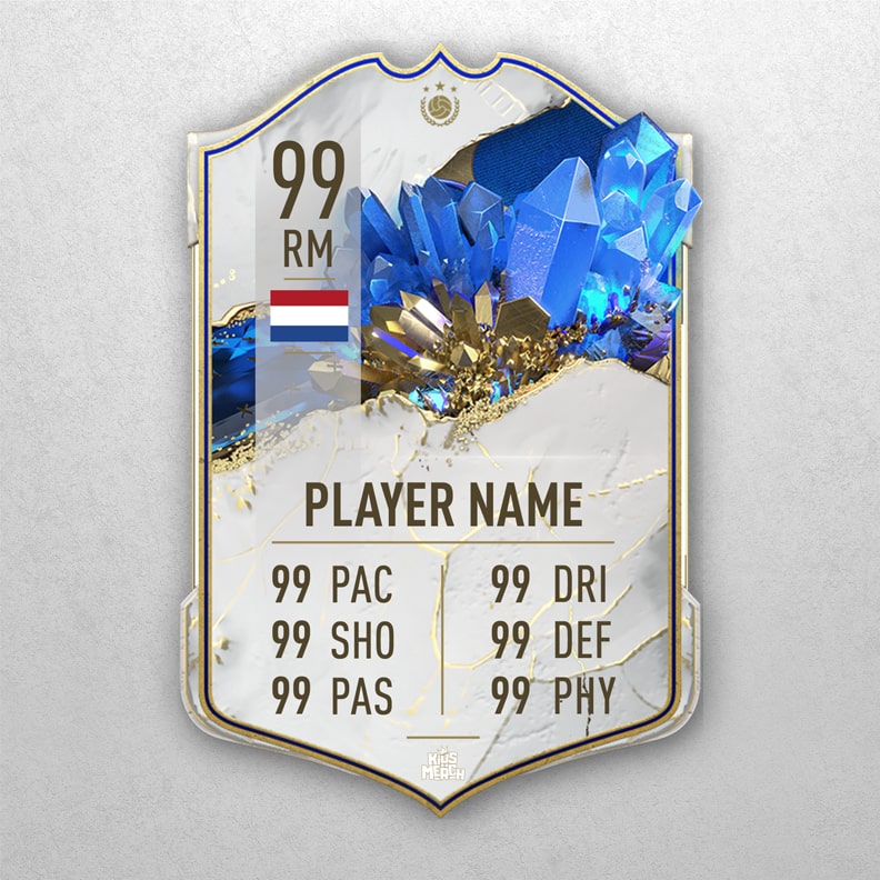 Personalised FC24 TOTY ICON Football Card – Kids Merch