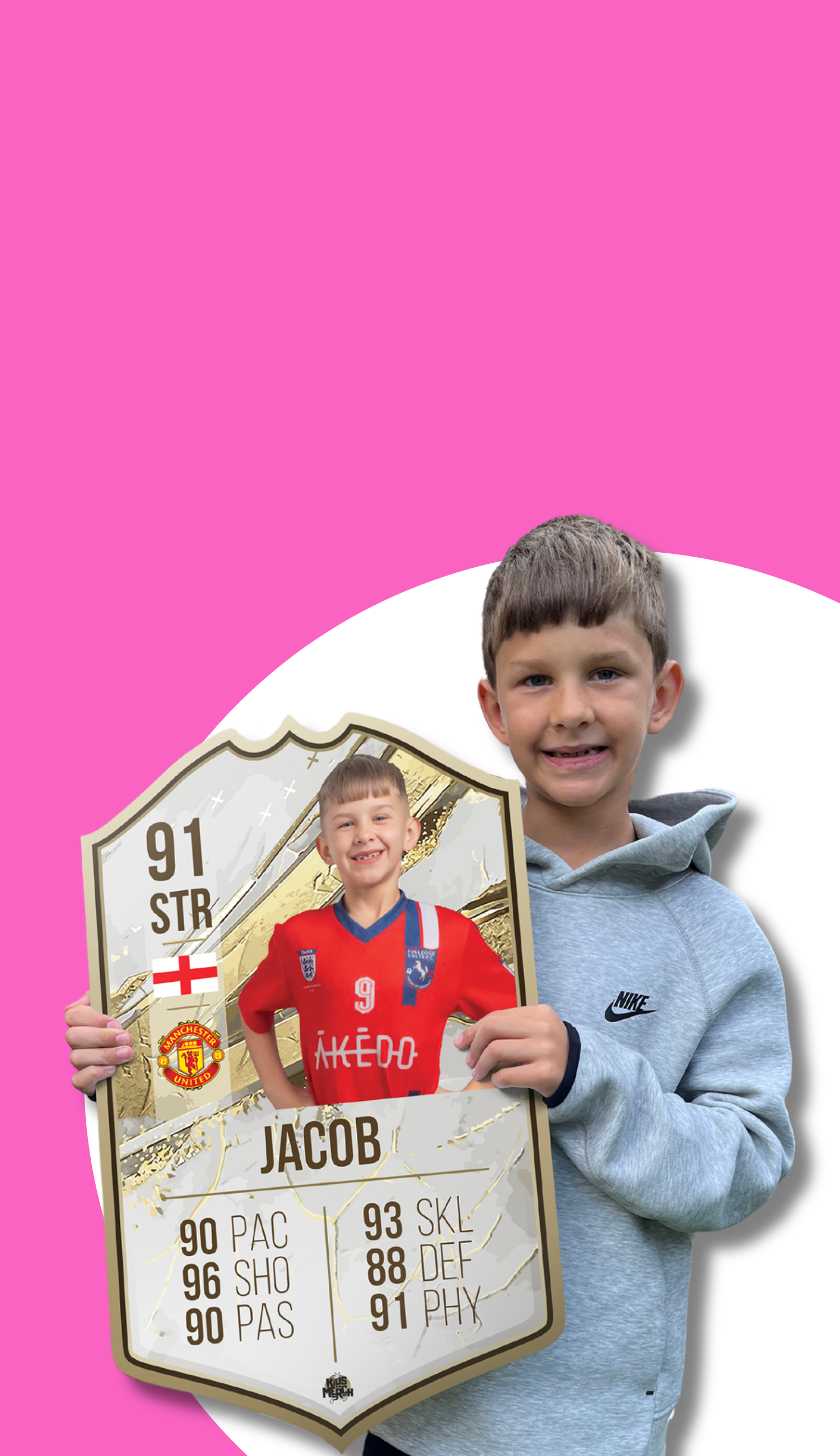 Personalised Football Cards, manufactured in our own Lincoln Factory ...