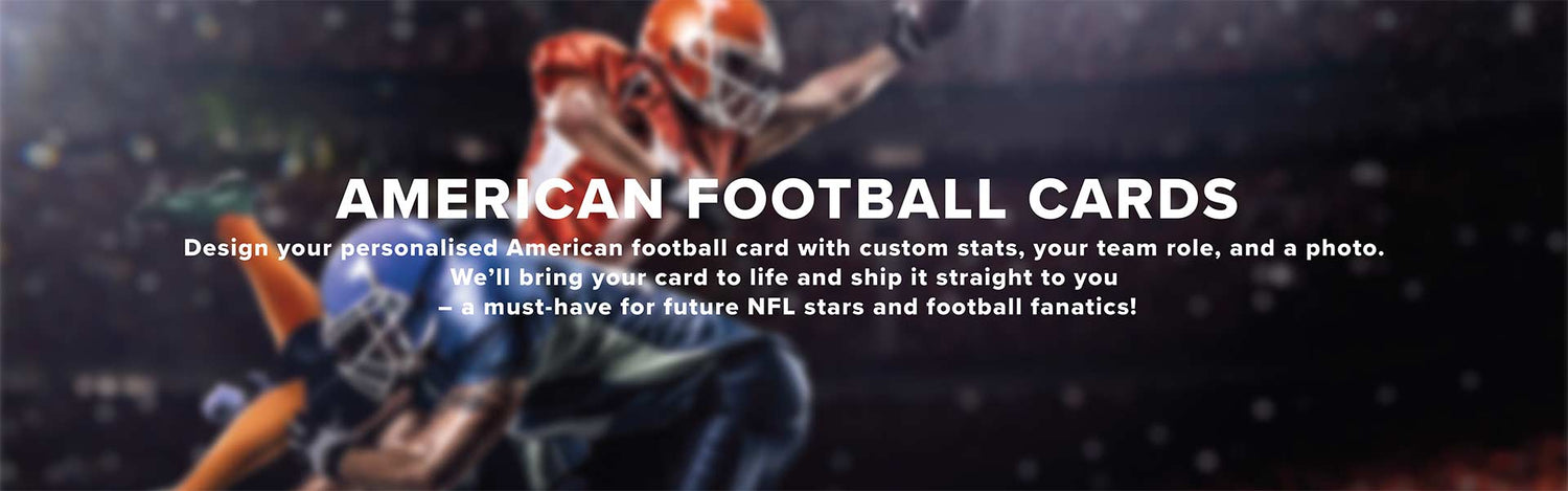 American Football Cards – Kids Merch