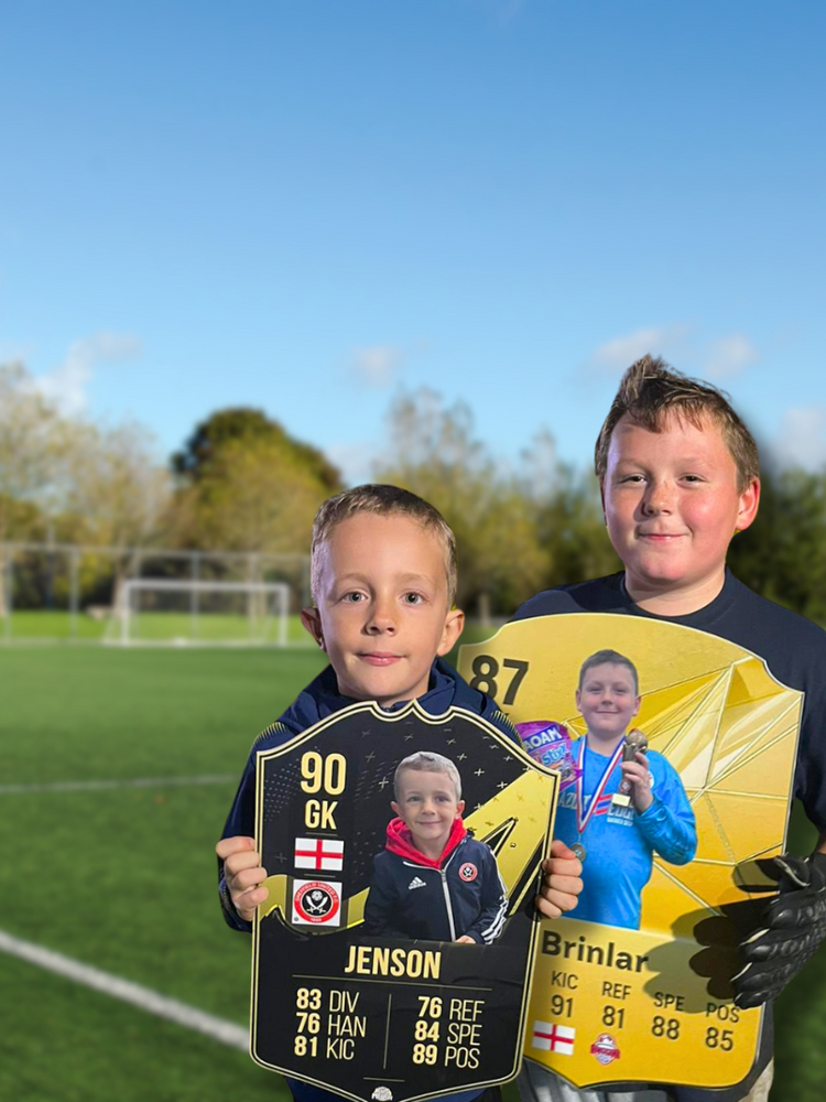 Personalised Football Cards, manufactured in our own Lincoln Factory ...